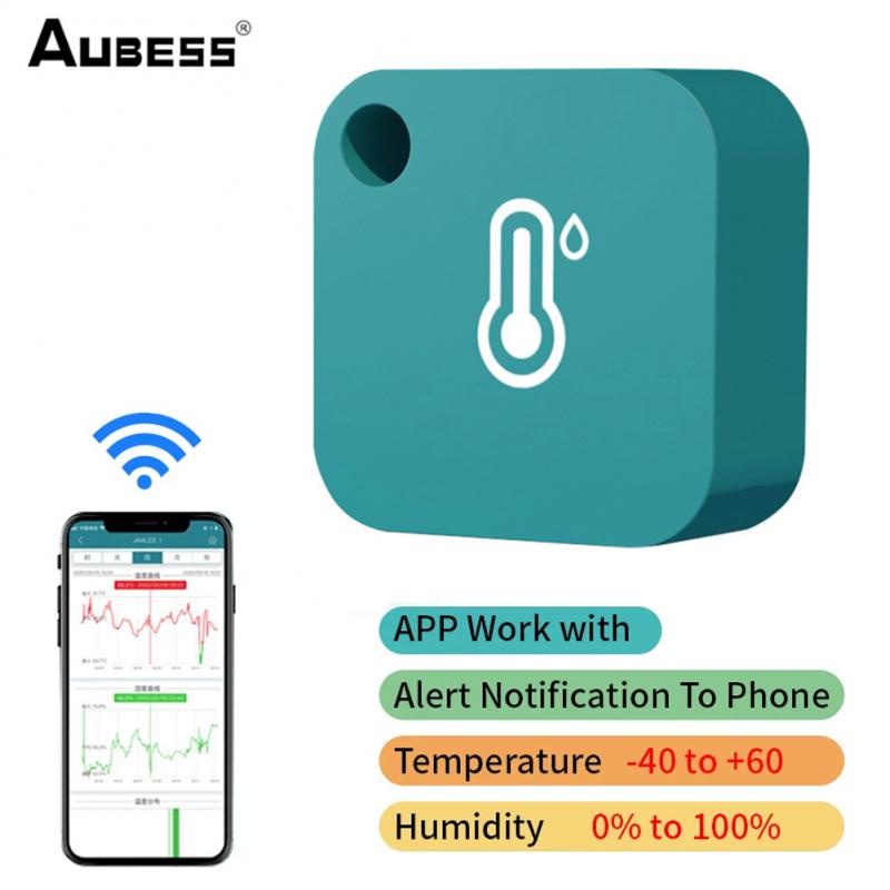 Wireless Wifi Temperature Humidity Sensor Wifi Data Logger Alarm ...