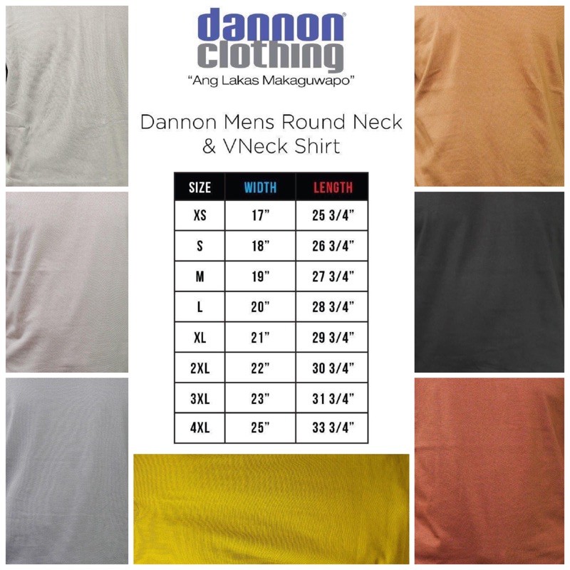 Dannon Mens V-neck Shirt | Shopee Philippines
