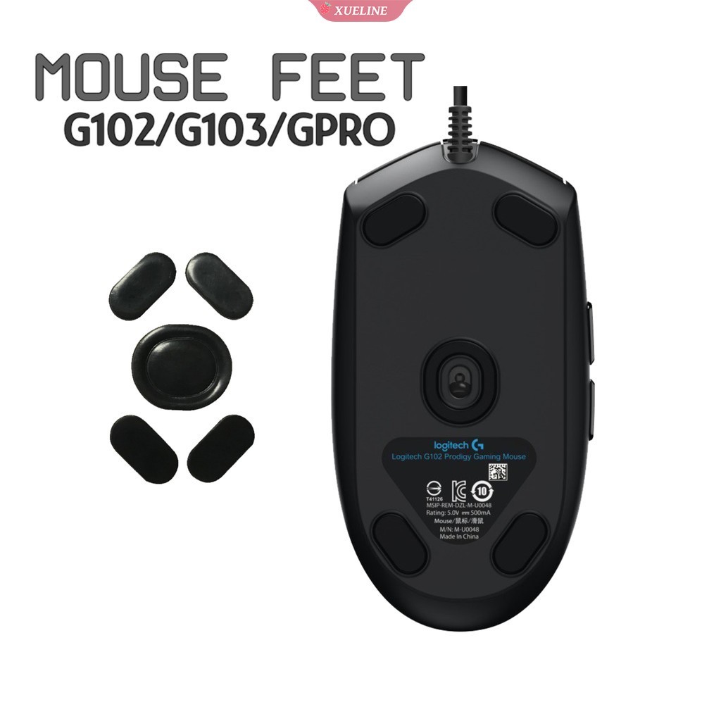 Mouse Feet Glide Logitech G102 / G103 / GPRO Xueling | Shopee Philippines