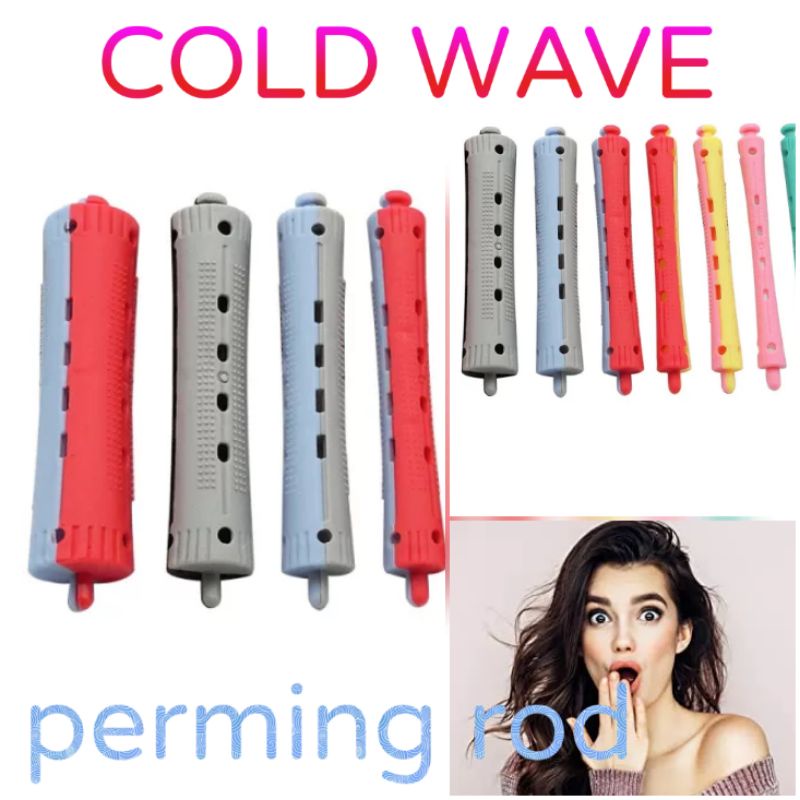 10pcs COLD WAVE HAIR PERMING Curling ROD rods ROLLERS Hair Tools Curler ...