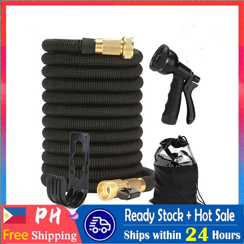 Expandable Hose 25/50/75/100FT,Retractable Hose Garden Telescopic ...
