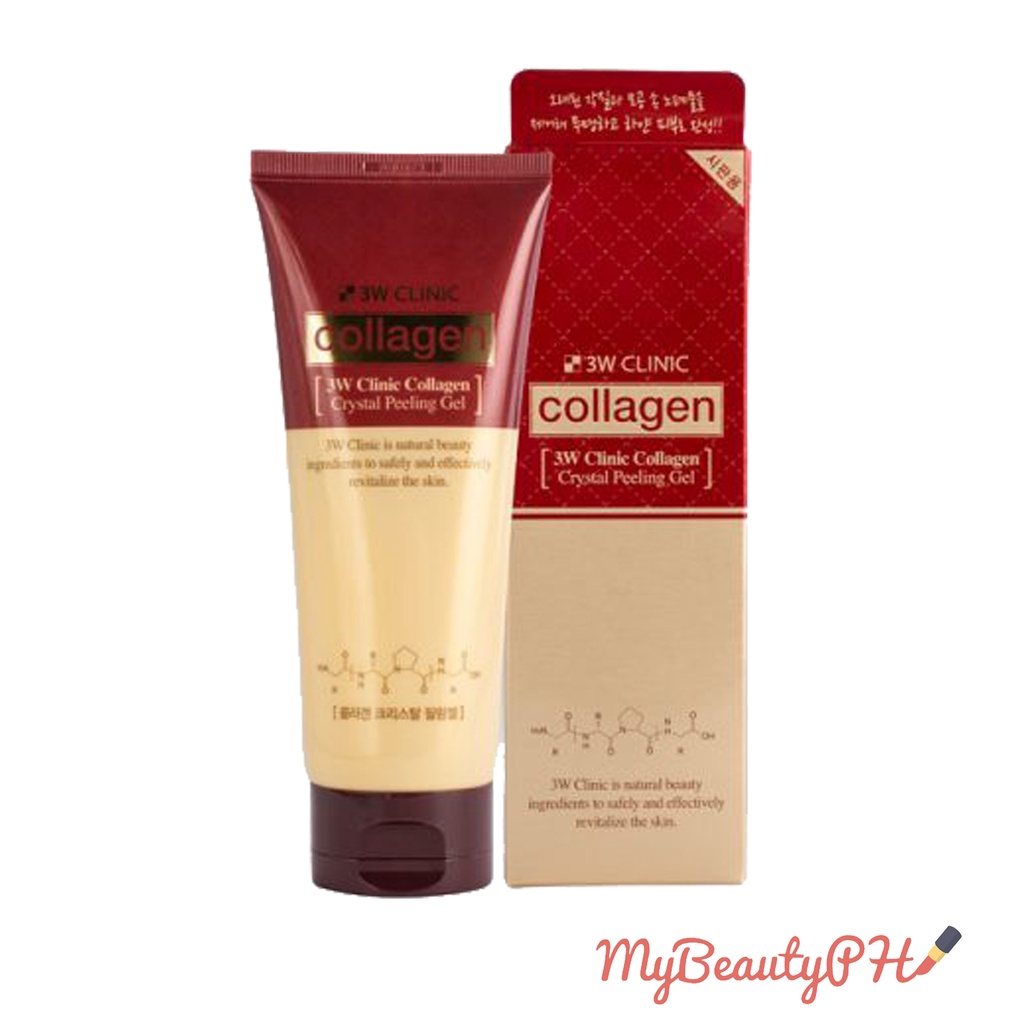 3W CLINIC Collagen Crystal Peeling Gel - 180ml | Shopee Philippines