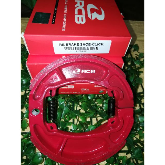 RCB Brake Shoe For Honda Click v1/v2/V3/beat Fi v2/Airblade | Shopee ...