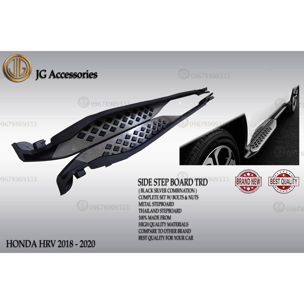HONDA HR-V / HRV 2019 2020 2021 SIDE STEP RUNNING BOARD / SIDE STEP ...