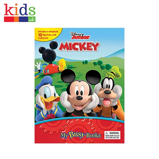 My Busy Book: Disney Mickey Clubhouse Fun Board Book for Kids - Kids ...