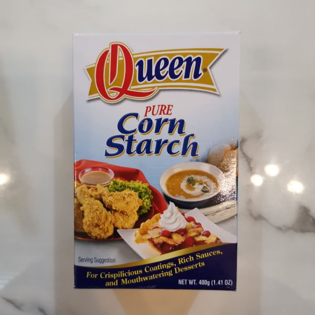 Queen Pure Corn Starch 400grams | Shopee Philippines