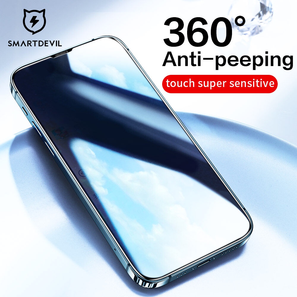 SmartDevil 360 Privacy Tempered Glass For iPhone 14 14 Plus 14 Pro 14 ...
