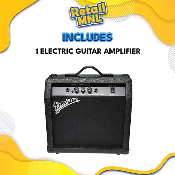 Retailmnl RC MUSIC by Deviser TG-15 Electric Guitar Amplifier Speaker ...