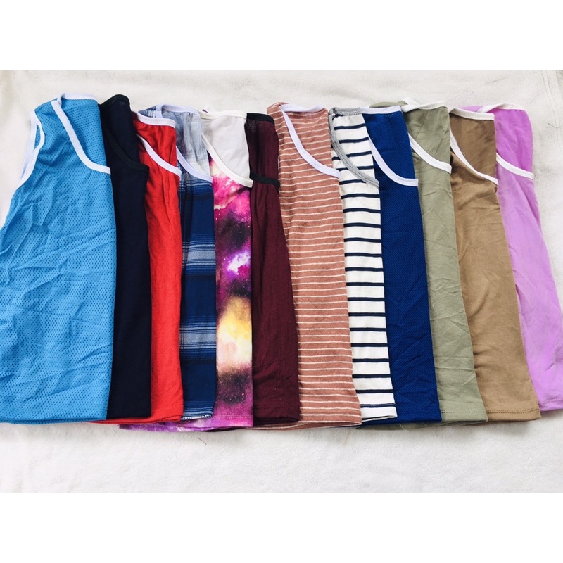 SANDO UNISEX ASSORTED COLOR (1-8 YRS OLD) | Shopee Philippines
