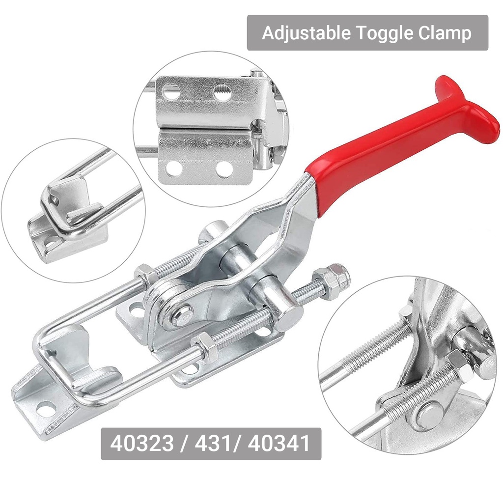 Adjustable Quick Latch Toggle Clamp Heavy Duty 160/300/900kg U Bolt ...