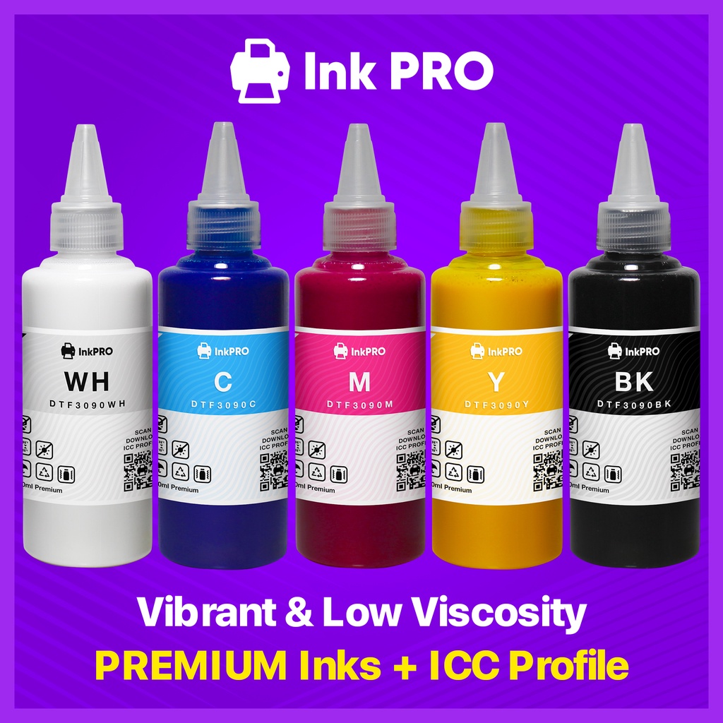 DTF InkPro 100ml Hybrid Inks with ICC Profile | Shopee Philippines
