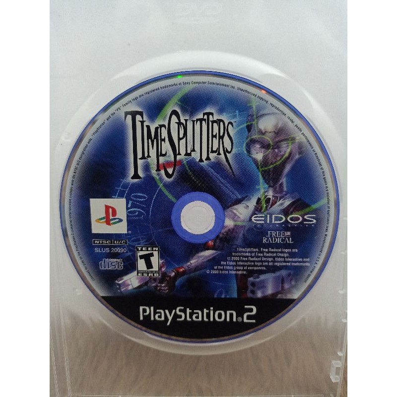 PS2 Time Splitters NTSC U/C (Disc Only) | Shopee Philippines