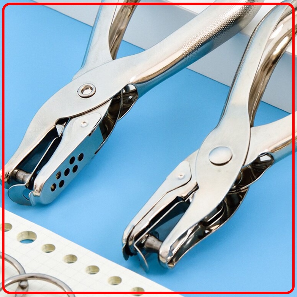 Officom 3/6mm Hole Puncher Portable Mini Round Hole Puncher Handheld ...