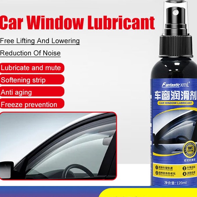 【Quick-Acting Squeak Eliminator】HS Ready Stock Car Window Lubricant ...