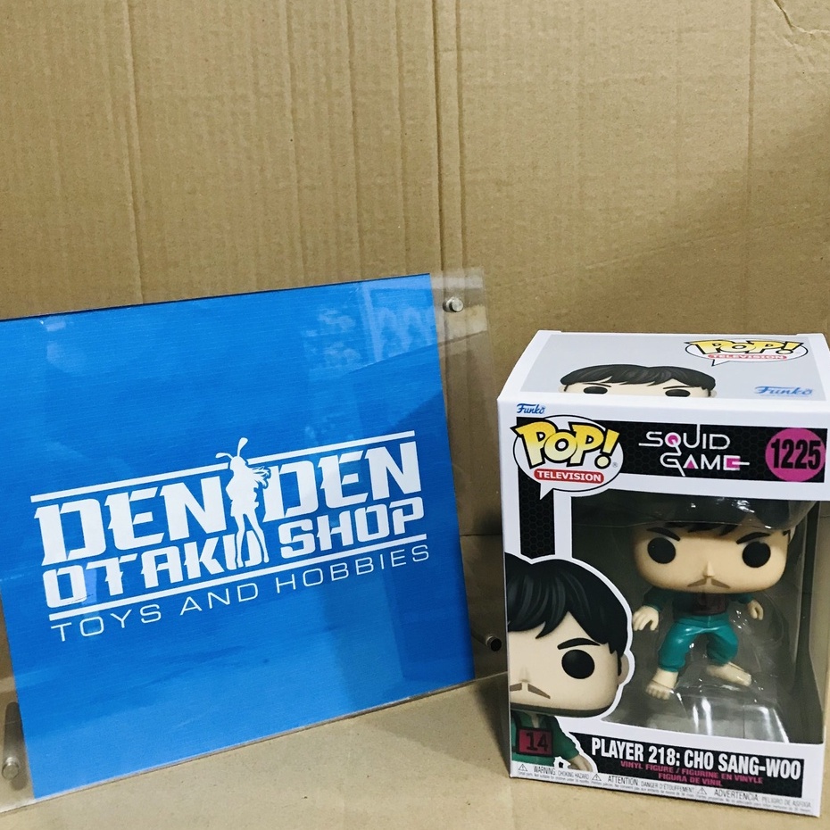 Authentic Funko Pop! Player 218- Cho Sang-woo Squid Game | Shopee ...