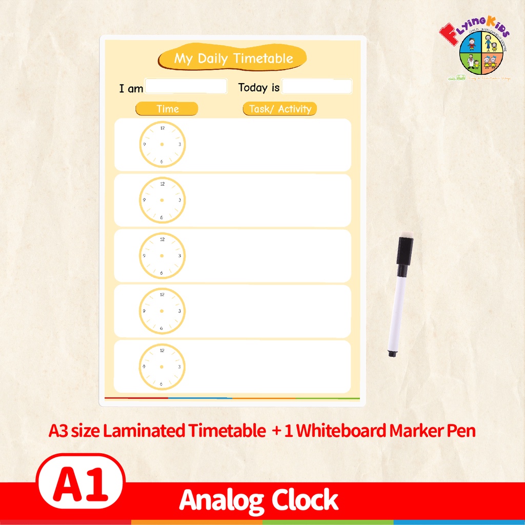 Visual Schedule/Daily Timetable/ Schedule/ Routine/ Planner/ Routine ...