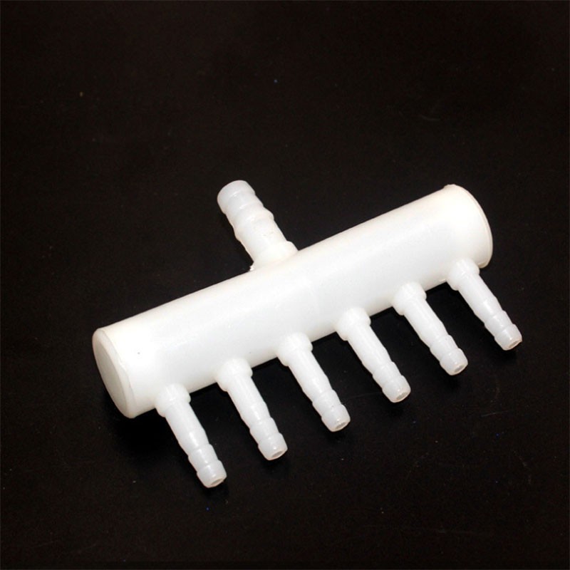 Fish Tank Air Flow 4 6 8 10 Way Outlets Plastic Divider Oxygen Splitter ...