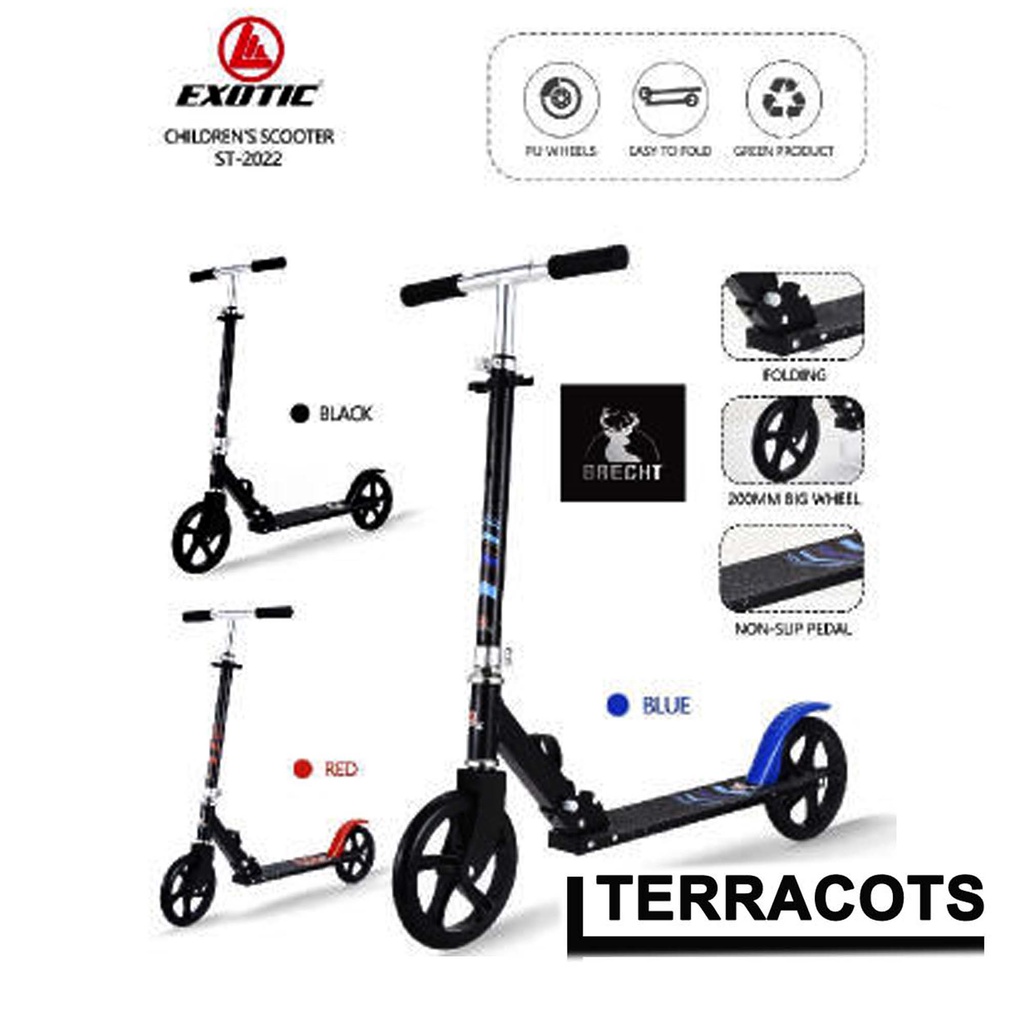Exotic ST-2022 Folding Scooter Max Adult and Child Scooter (100 kg ...