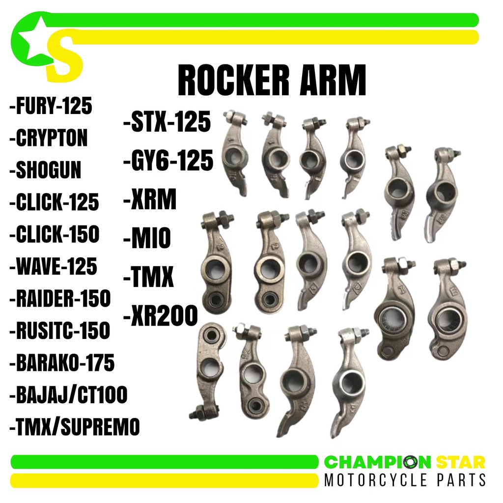 MOTORCYCLE PARTS ROCKER ARM FOR ,BARAKO-175,CLICK-125,SHOGUN,GY6-125 ...