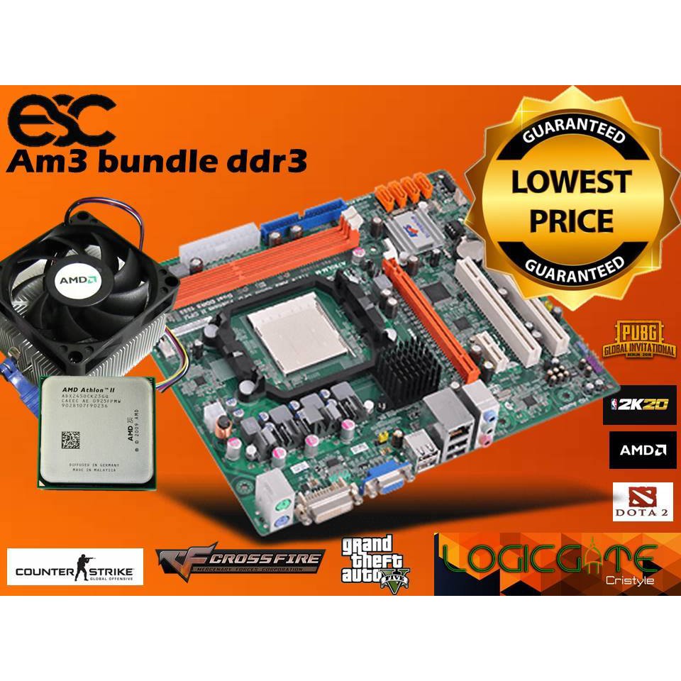 BUNDLE AM3 Phenom II x4 | Athlon II x3/x4 | DDR3 | Socket AM3 | Free ...