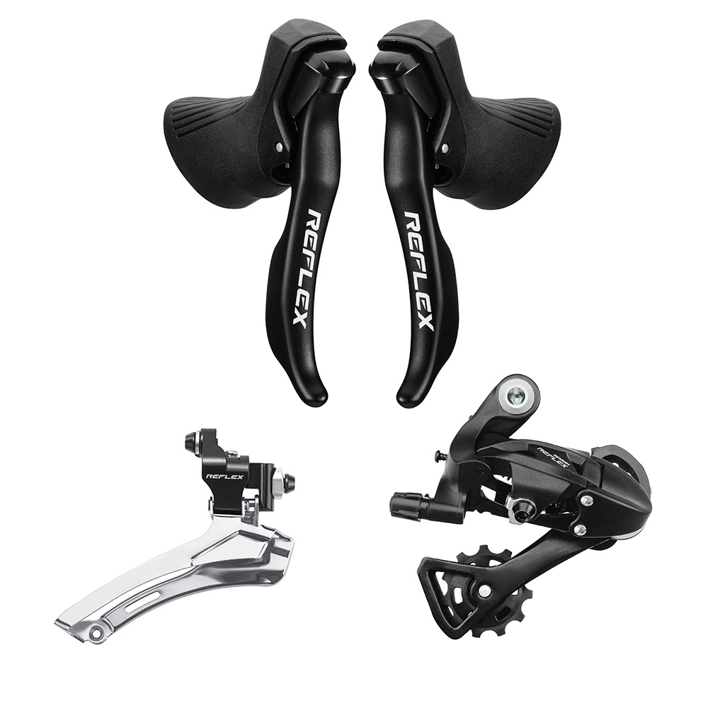 Sensah ignite 2X8/2x9 groupset brake shifter 9 speed rear derailleur ...