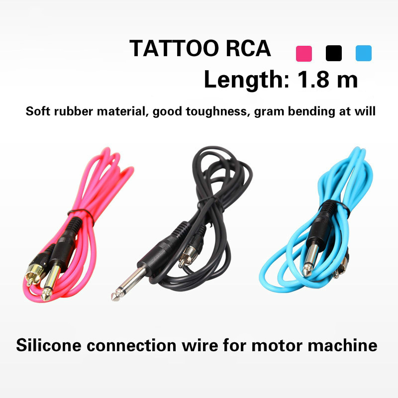 RCA Zhilun tattoo equipment tattoo silicone connection line thick line ...
