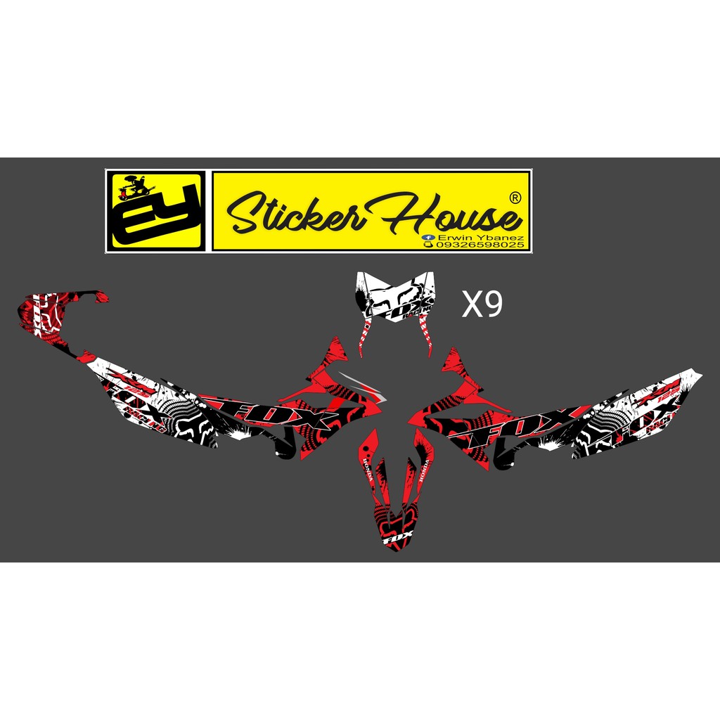 XRM fi 125 DECALS LAMINATED | Shopee Philippines