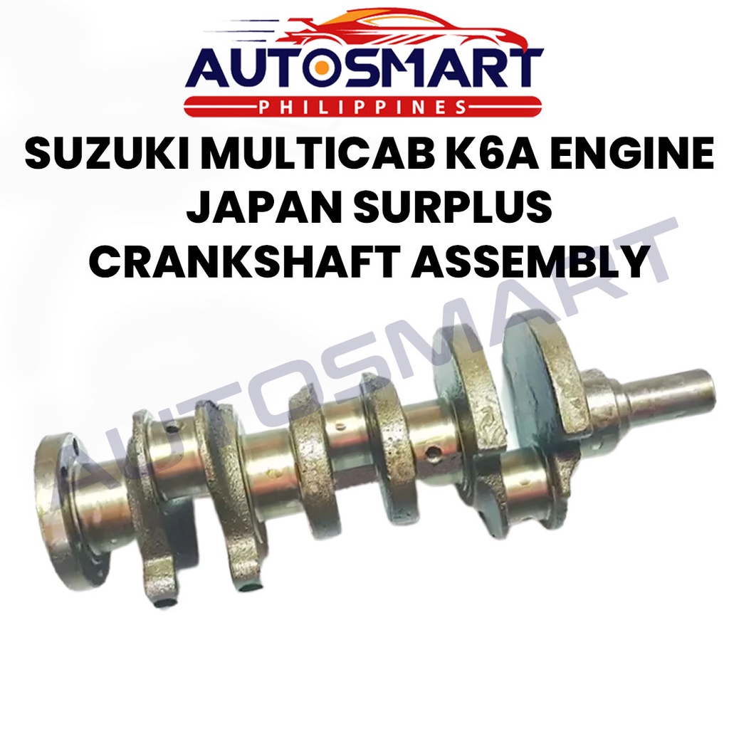 Japan Surplus Suzuki Multicab K6A Engine Crankshaft Assembly | Shopee ...