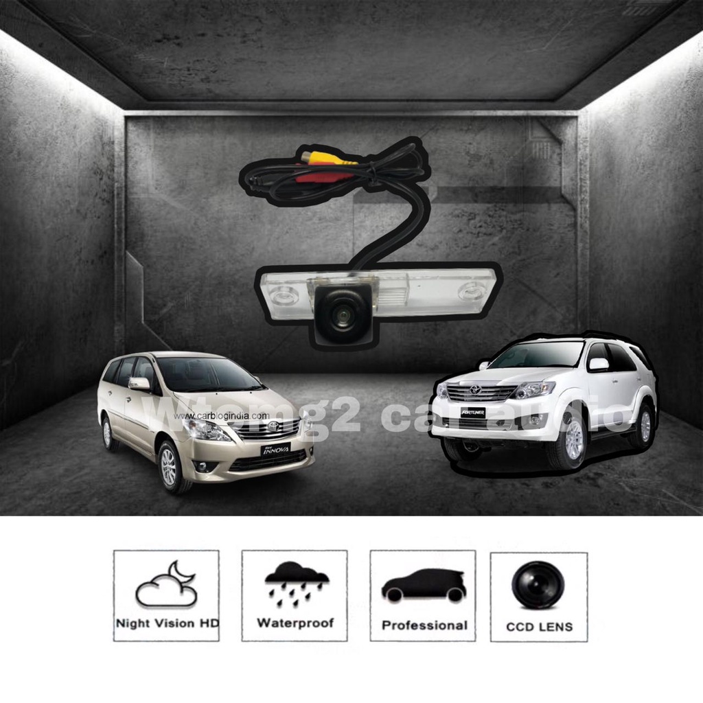 Oem night view Reverse Camera toyota fortuner innova 2004-2015 | Shopee ...