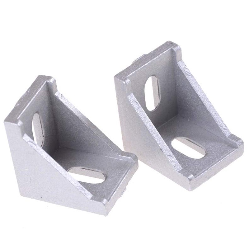 20Pcs/ Lot 3030 Corner Brackets Fasten L Connector For 3030 Aluminum ...
