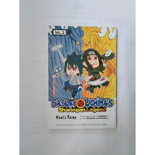 Sasuke Uchiha No Sharingan Legend Vol 1-2 | Shopee Philippines