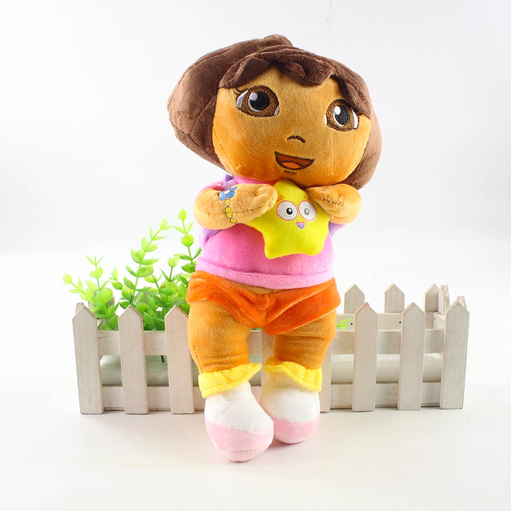27cm United States Cartoon Animation Dora the Explorer Plush Toys Doll ...