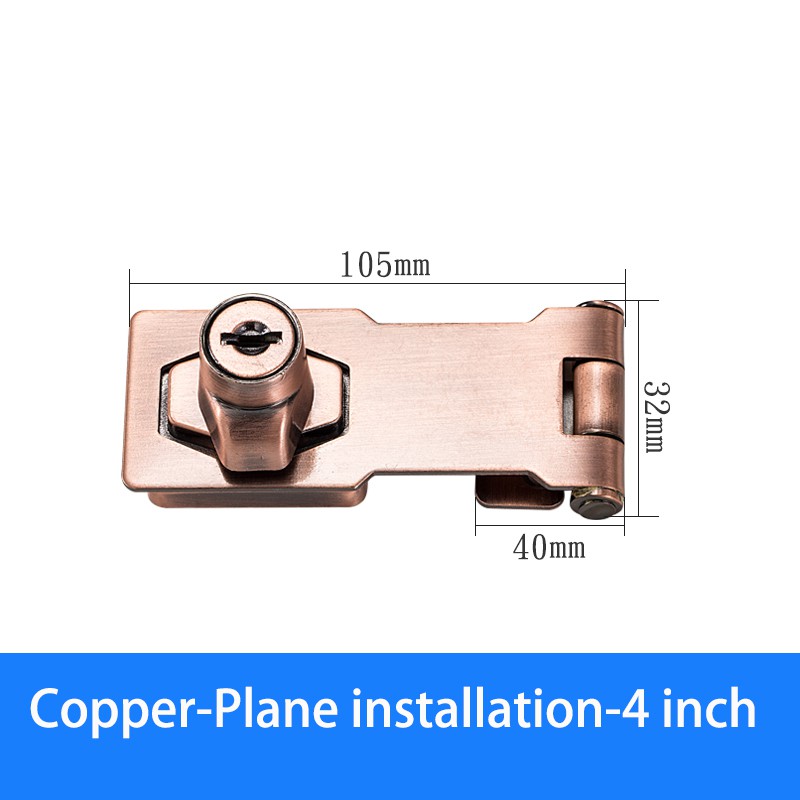 90 Degree Hasp Latches Universal Door Latch Gate Latch Security Sliding ...