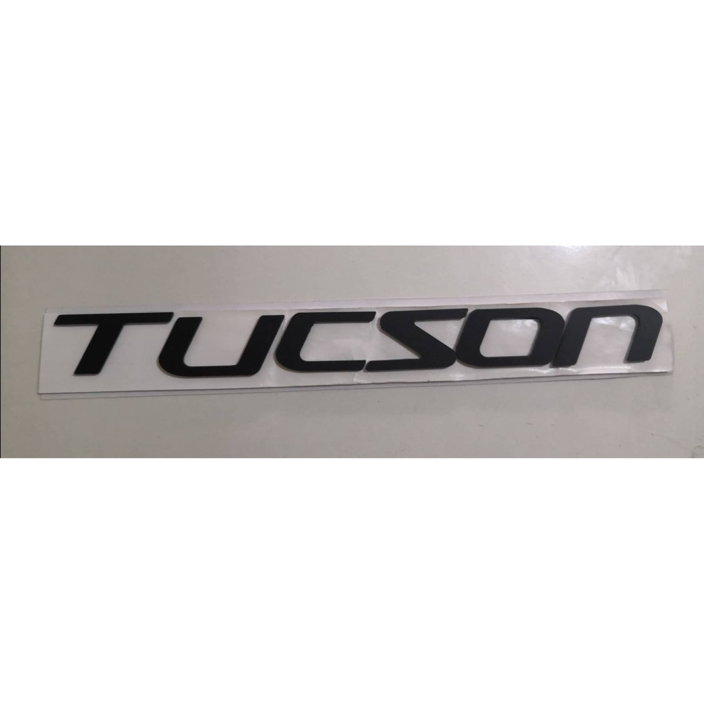 Hyundai TUCSON Hood Emblem Black | Shopee Philippines