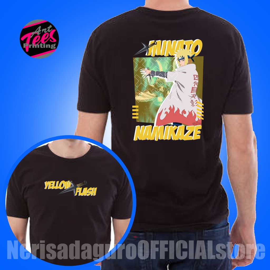 Minato Namikaze T Shirt Design | Shopee Philippines
