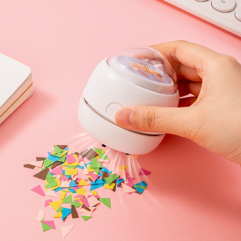 Deli Cordless Desk Cleaner Mini Vacuums Desktop Cleaners For Pc Laptop ...