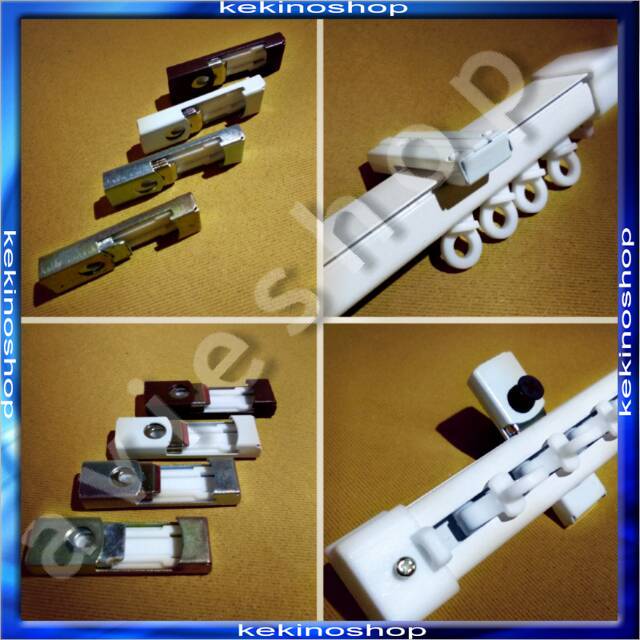 Econo single curtain rail Ceiling leg Bracket | Shopee Philippines