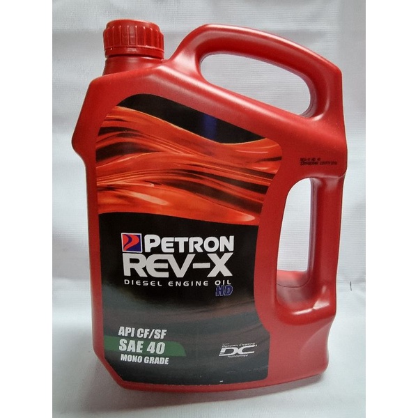 PETRON REV-X diesel engine oil HD SAE40 (4 Liters) | Shopee Philippines