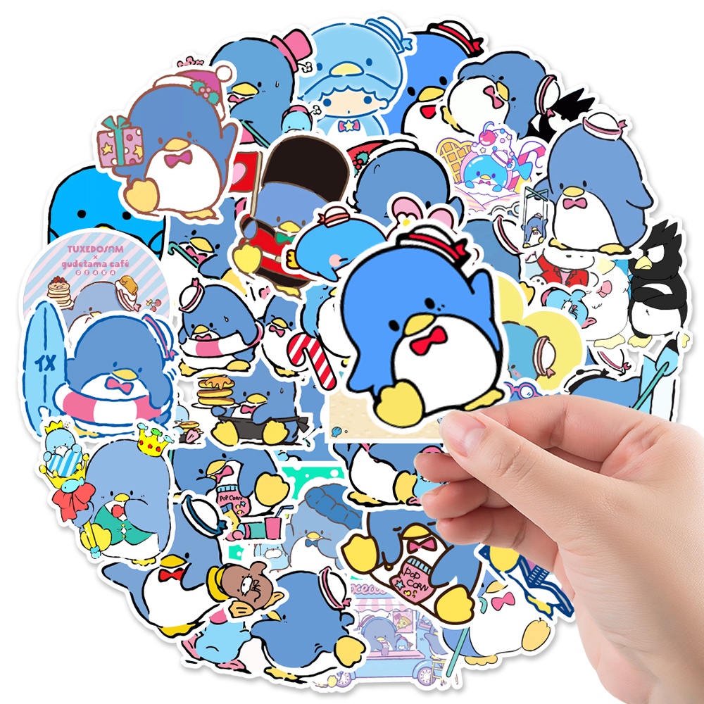 Tuxedo Sam TuxedoSam Sanrio sticker Waterproof 50pcs | Shopee Philippines