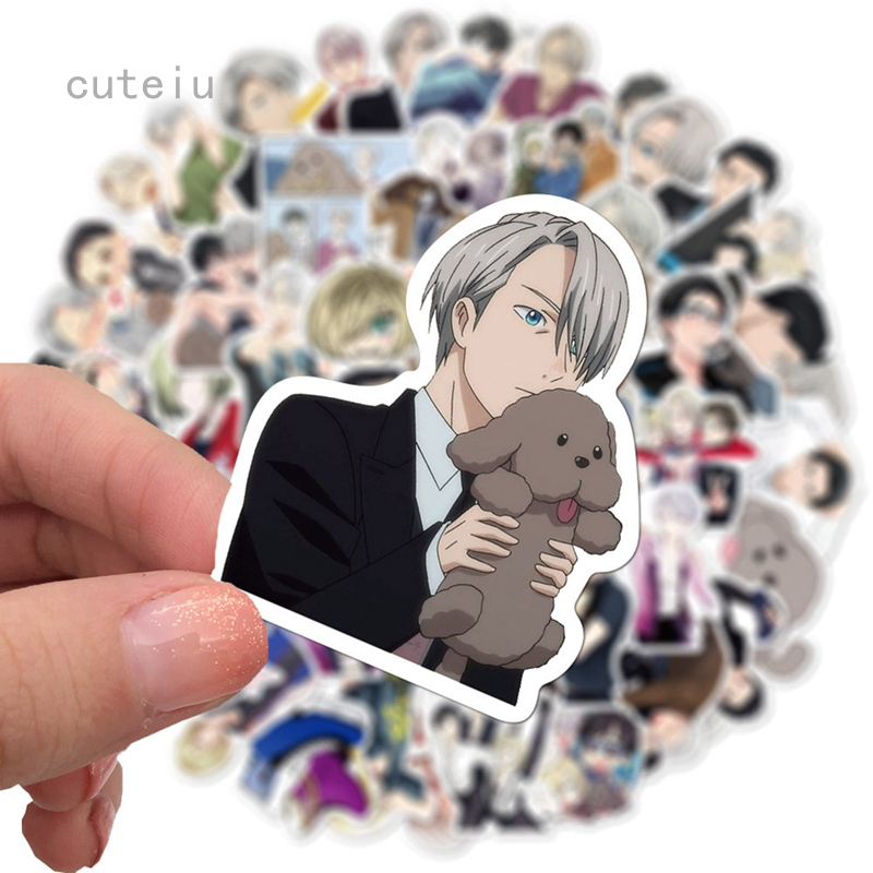 Yuri on Ice Victor Sticker Bomb Random Anime Skin Sticker Pack Vinyl ...