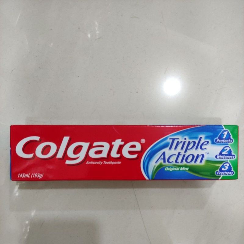 colgate toothpaste triple action 145ml | Shopee Philippines
