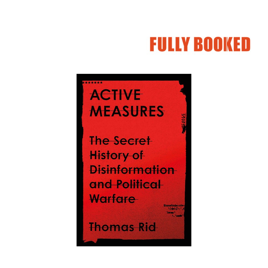 Active Measures (Hardcover) by Thomas Rid | Shopee Philippines