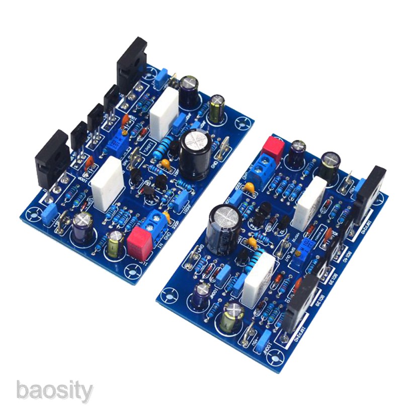 1 Pair Class A Amplifier Board 100W Speaker Digital Amp FET Module ...