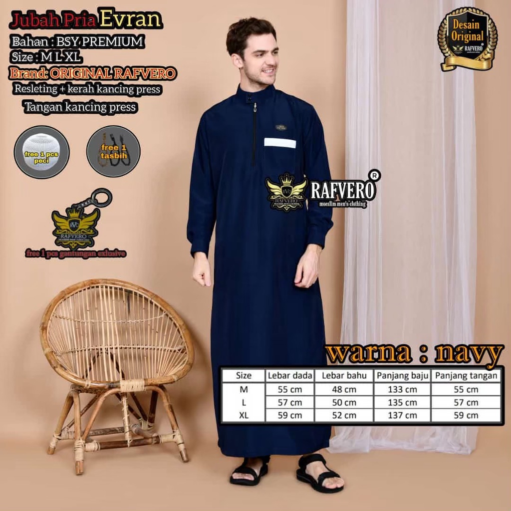Muslim JUBAH SET - LATEST ORIGINAL RAFVERO MEN'S MUSLIM GAMIS - JUBAH ...