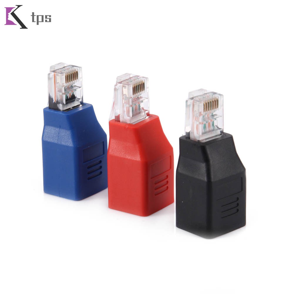 RJ45 M/F Crossover Adapter Male to Female Crossed Ethernet Cable ...