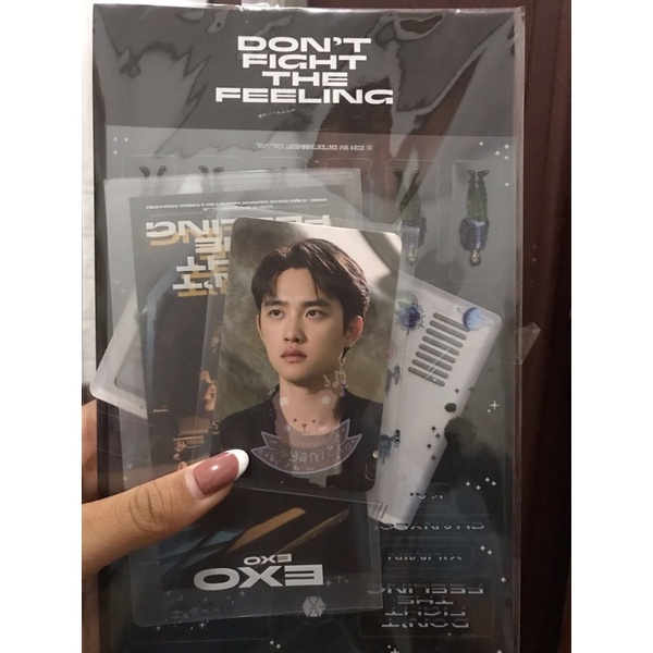 Md exo kyungsoo dftf dont fight the feeling deco sticker set | Shopee ...