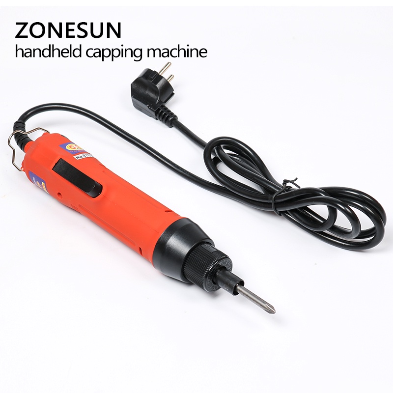 ZONESUN Manual Semi Automatic Vial Electric Plastic Bottle Capping ...