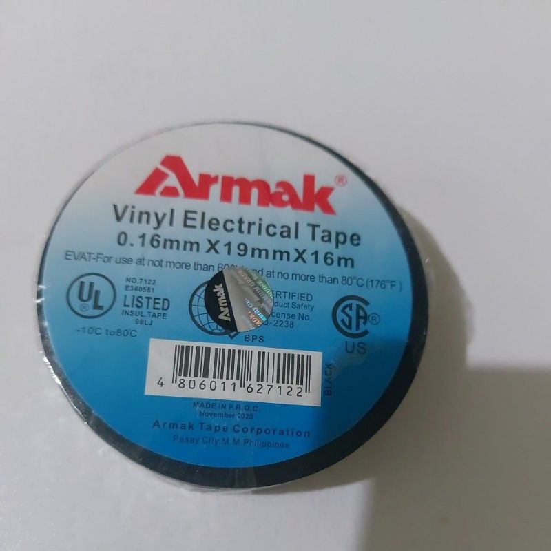 ELECTRICAL TAPE VINYL 16mm x 19mm x 16meters | Shopee Philippines