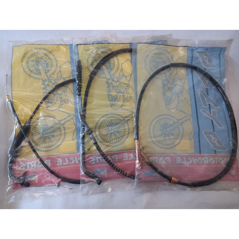 rango cables set (throttle cable rango, clutch cable rango, speed cable ...
