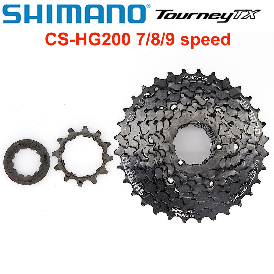Shimano CS HG200 7S 8S 9S MTB mountain bike bicycle flywheel 7 speed 8 ...
